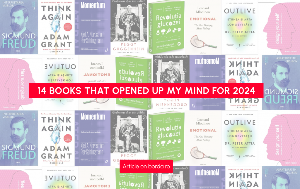 14 Books that opened up my mind in the past year - Borda.ro